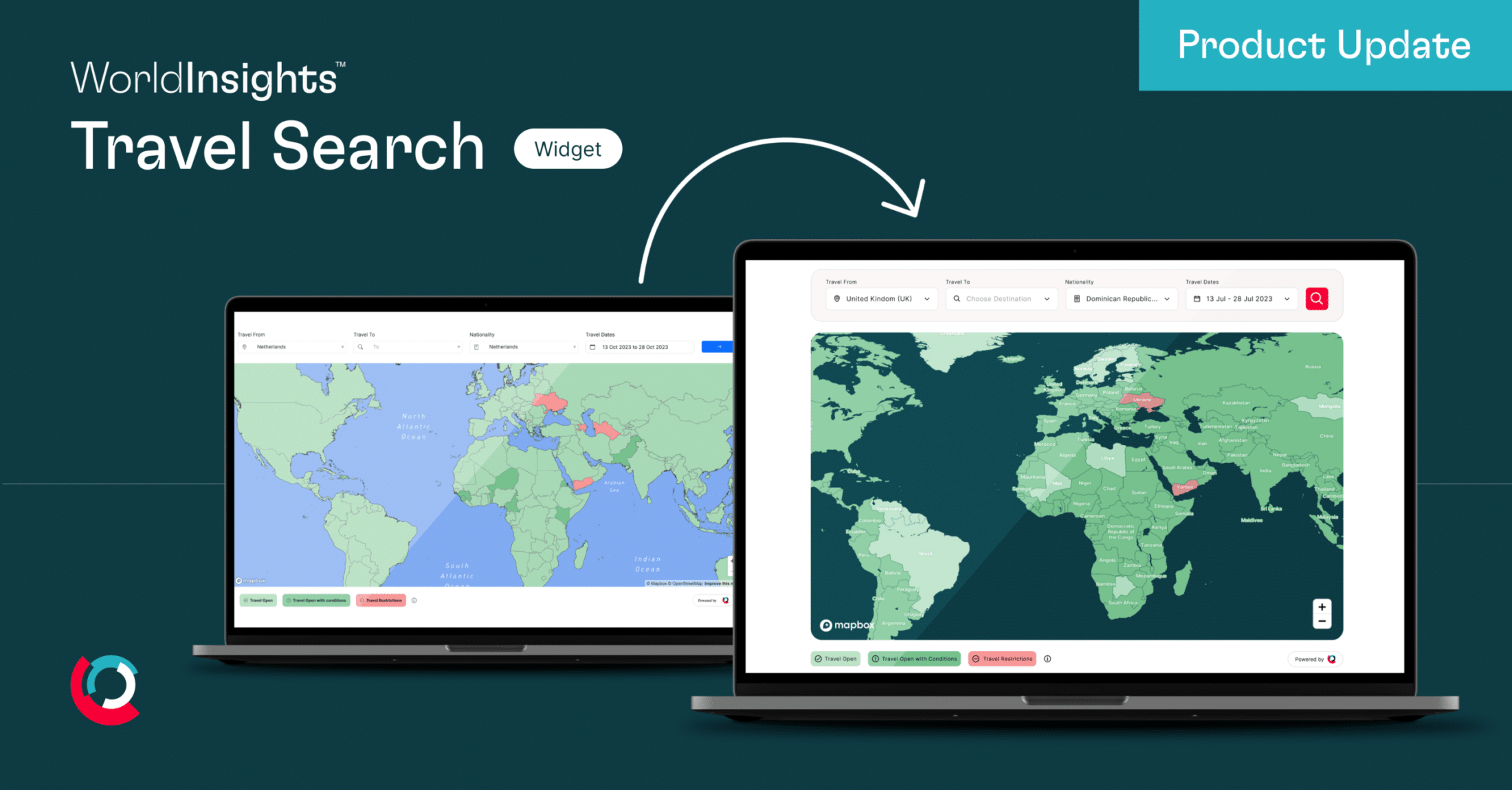Introducing updates for Travel Search Widget | Product update