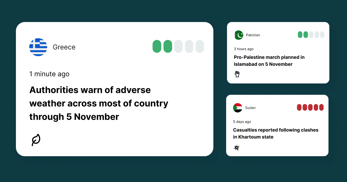 Travel Safety Guide: Realtime Alerts with Riskline’s Alert API