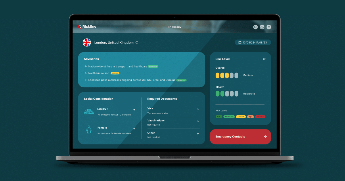 TripReady: Travel Safety Information