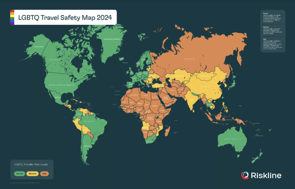 June Travel Outlook: LGBTQ Travel Guide 2024 - With Safety Map