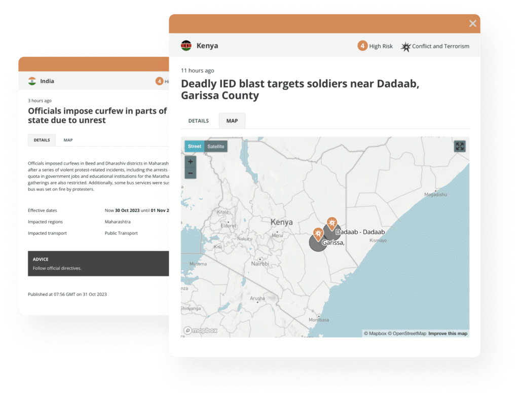 Security and Assistance Data - Riskline