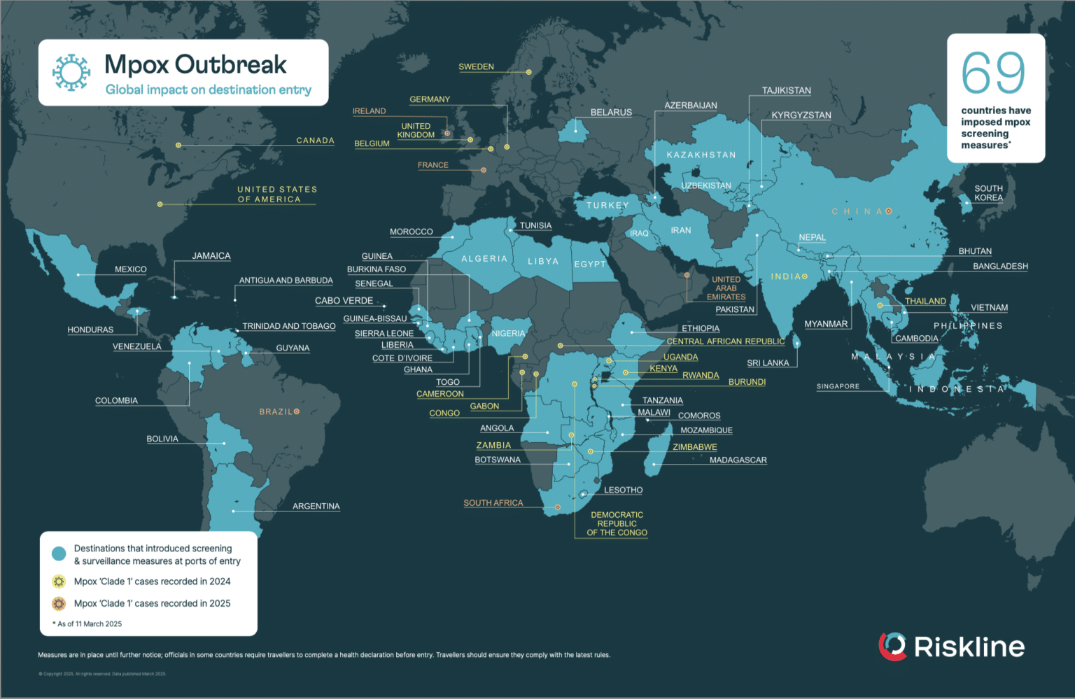 Mpox Outbreak Travel Advisory: What Travellers Should Know - Riskline