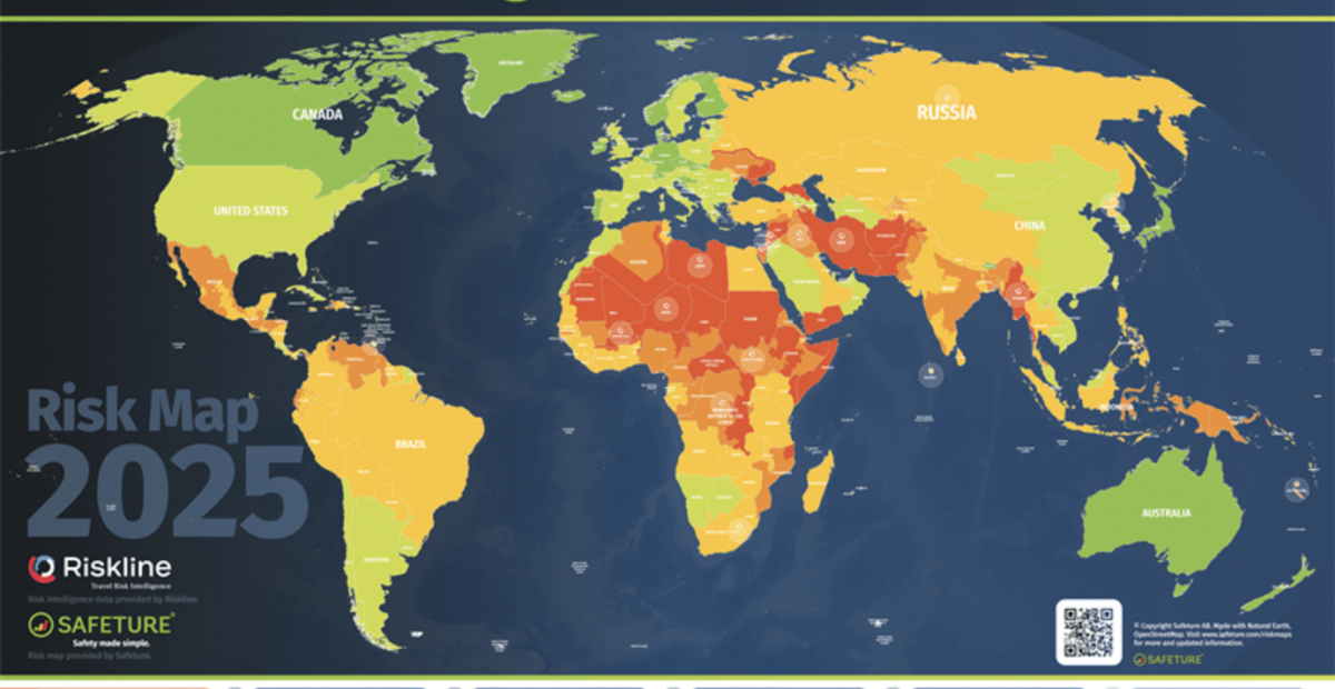 Risk Map 2025: Unveiling Global Travel Safety Insights Risk Map 2025: Unveiling Global Travel Safety Insights