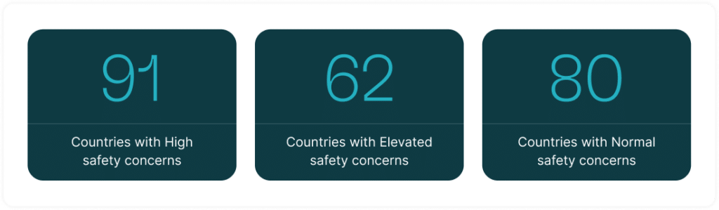 LGBTQ Travel Risk Map 2026 | Global Overview
